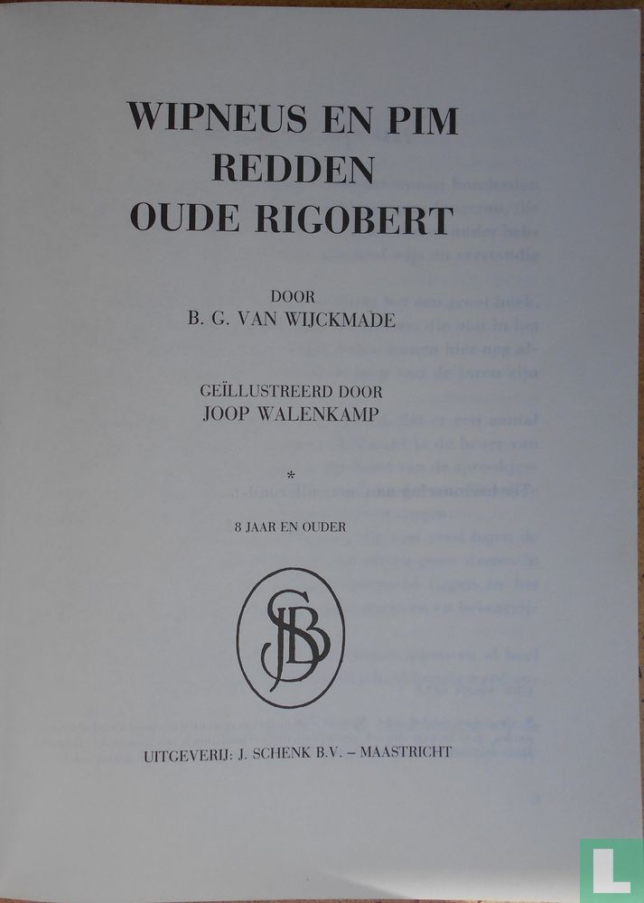 Wipneus en Pim redden oude Rigobert 37 (1983) - Wipneus en Pim - LastDodo