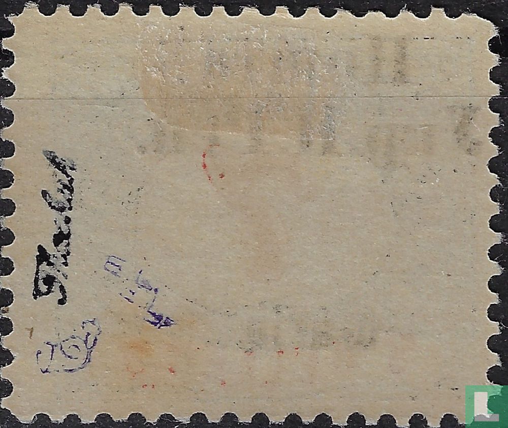 Overprint on postage stamps 7 (1919) - West Ukraine - LastDodo