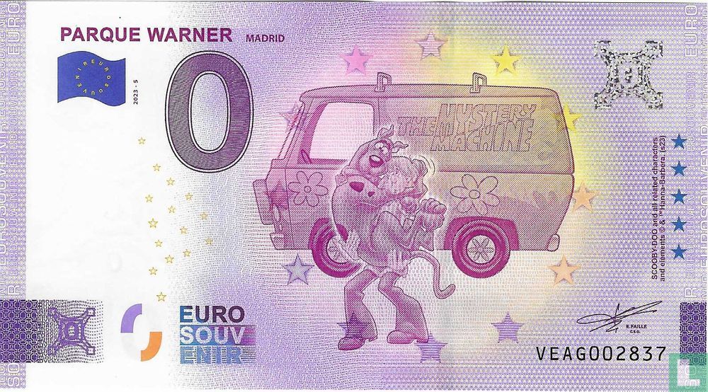 VEAG-5 Parque Warner - Scooby Doo (2023) - Spanje - LastDodo