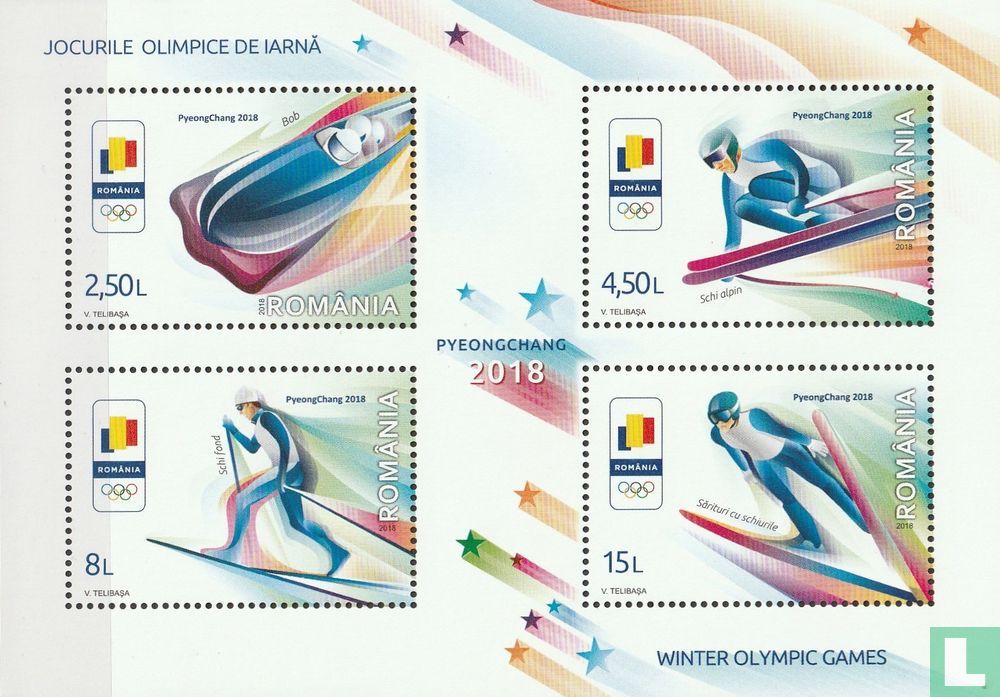 Jeux olympiques d'hiver (2018) - Roumanie - LastDodo