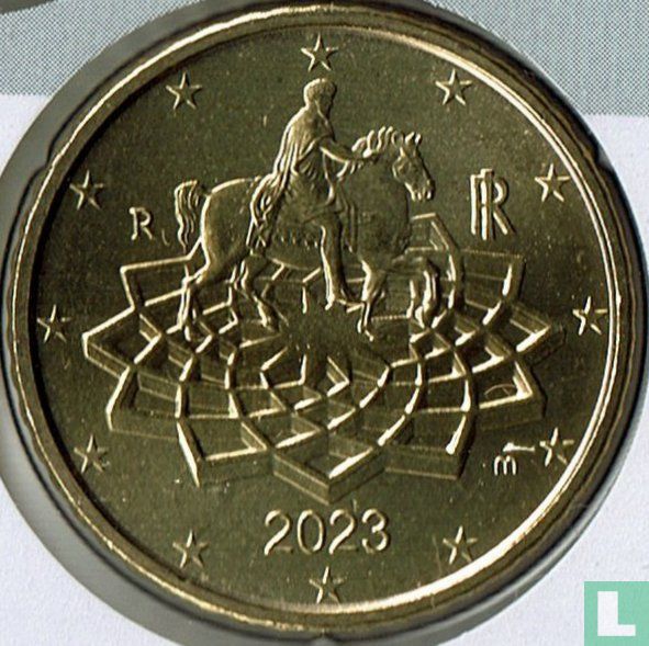 Italy 50 cent 2023 KM# 249 (2023) - Italy - LastDodo