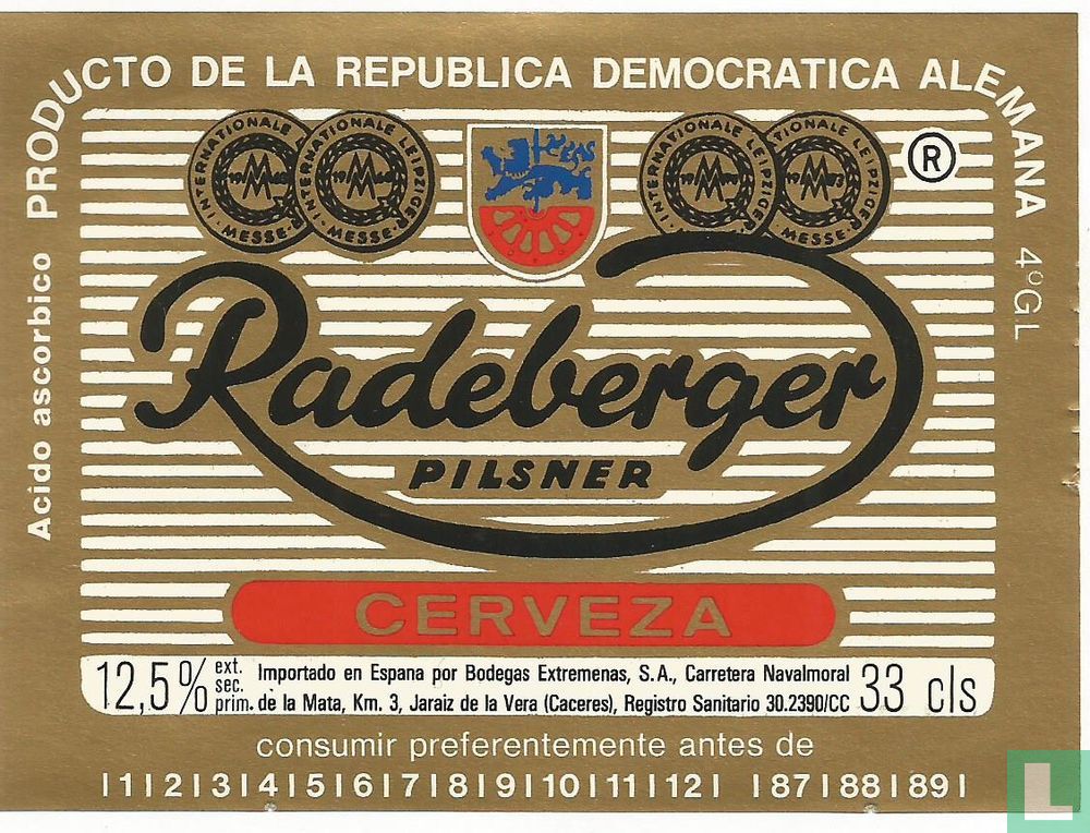 Radeberger - Radeberger Exportbr., Radeberg - LastDodo