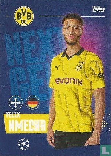 Felix Nmecha 102 (2023) - Topps Europe Limited - LastDodo