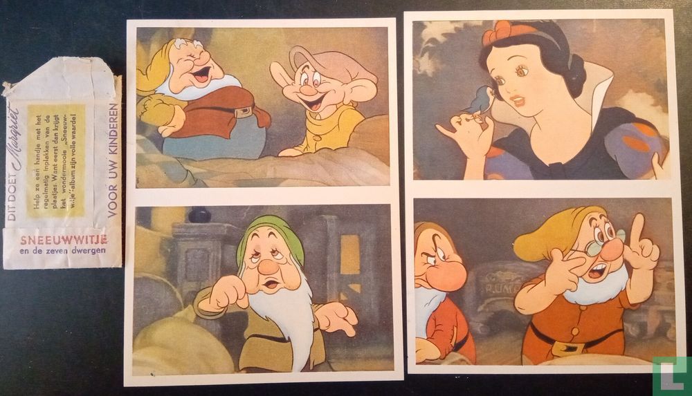 Walt Disney's Sneeuwwitje en de zeven dwergen 4 (1955) - Sneeuwwitje en ...