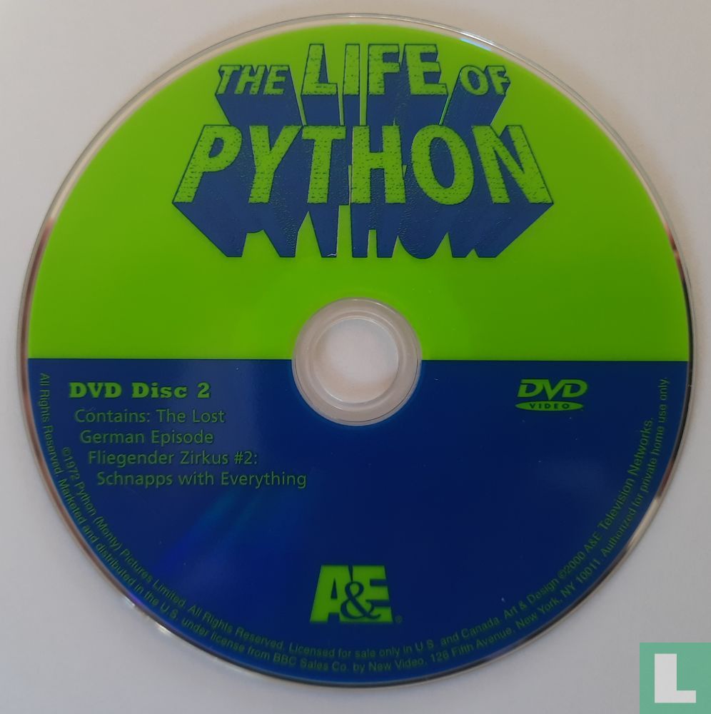 The Life of Python - The Lost German Episode DVD 2 (2000) - DVD - LastDodo