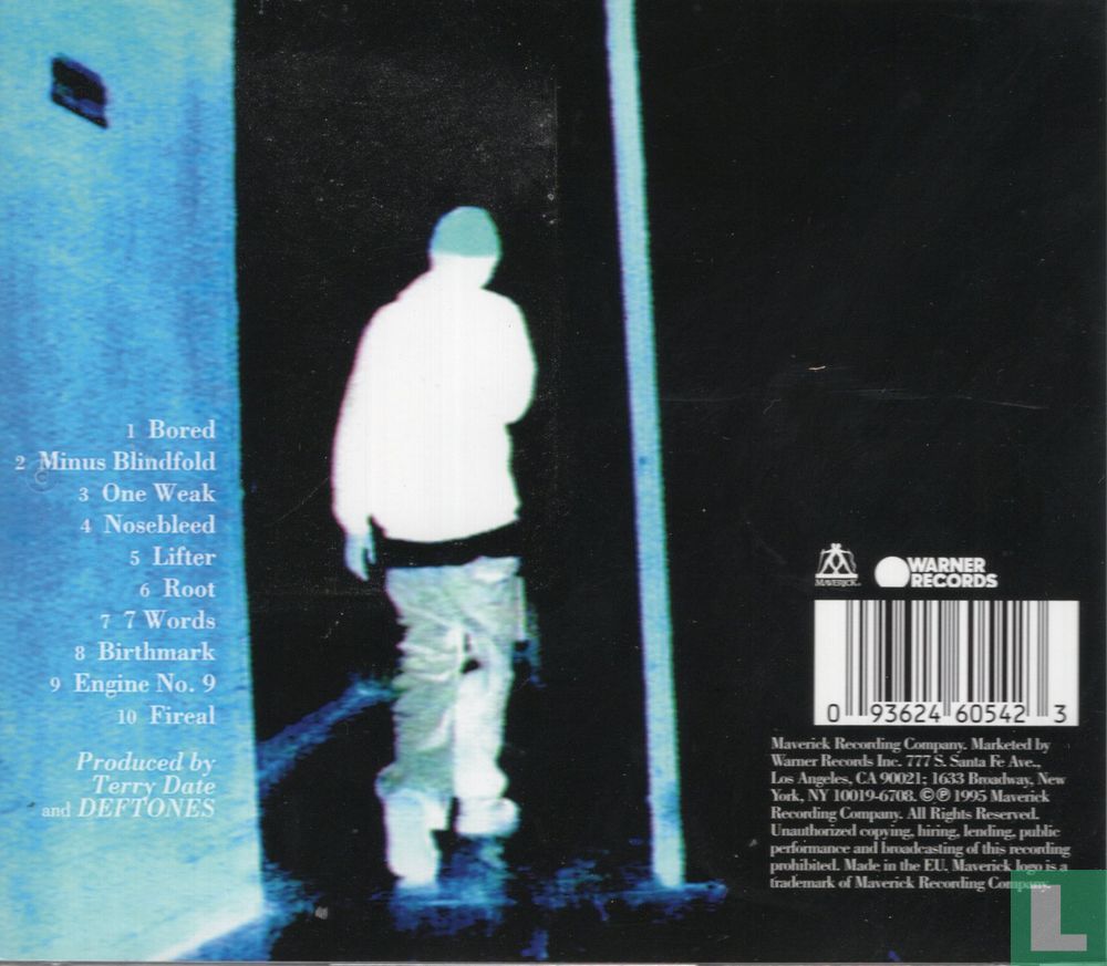 Adrenaline CD 093624605423 (1995) - Deftones - LastDodo