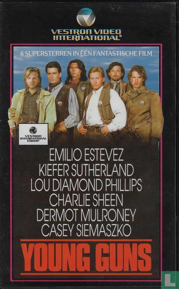 Young Guns VHS (1988) - VHS video tape - LastDodo