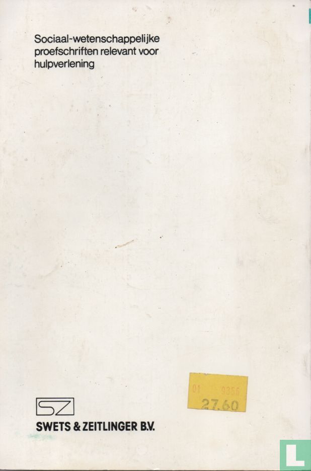 Zeer moeilijk eten en moeilijk beïnvloedbaar bedplassen (1980) - Messer ...