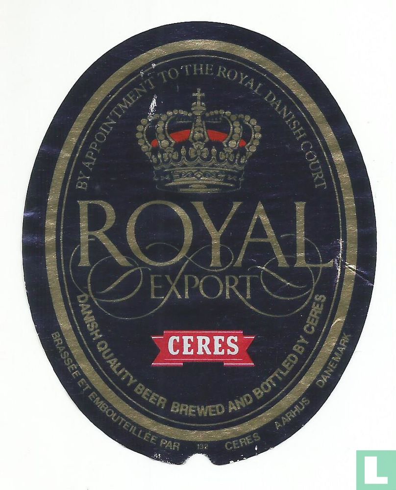 Royal export - Ceres Bryggerierne Århus - LastDodo