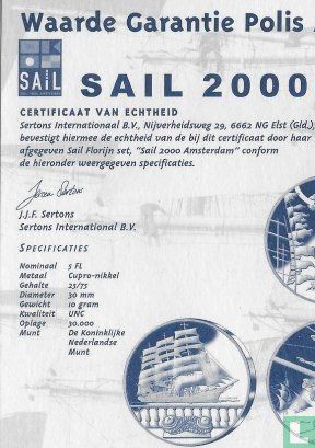 5 Florijn Sail Amsterdam 2000 "Recouvrance" (2000) - Lokaal geld - LastDodo