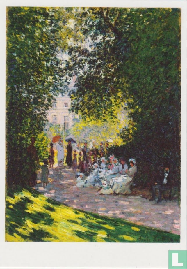 Claude Monet, Der Park Monceau, 1878 - Metropolitan Museum of Art, New ...