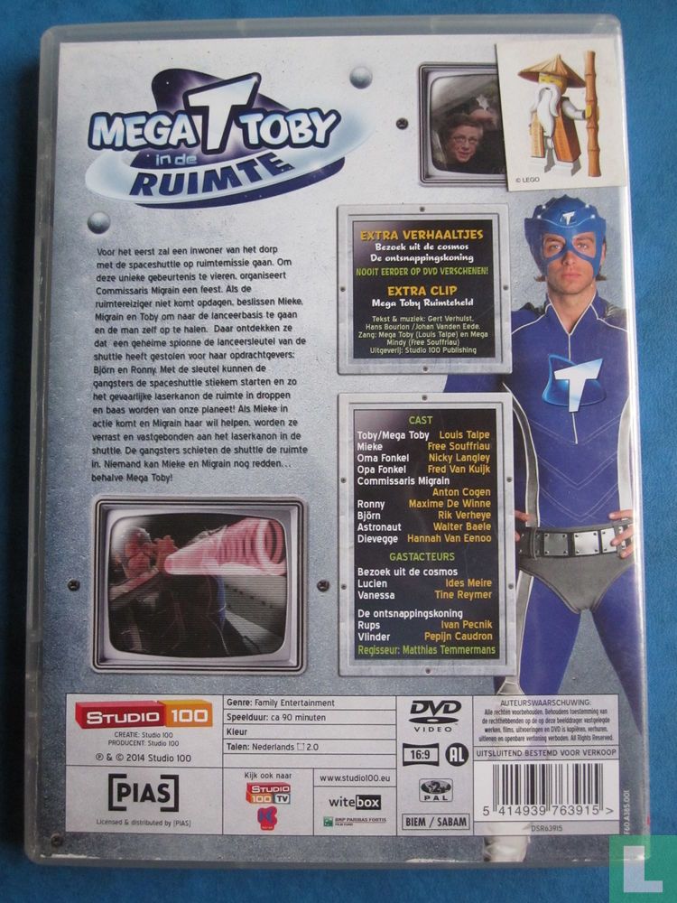 Mega Toby in de ruimte DVD - DVD - LastDodo