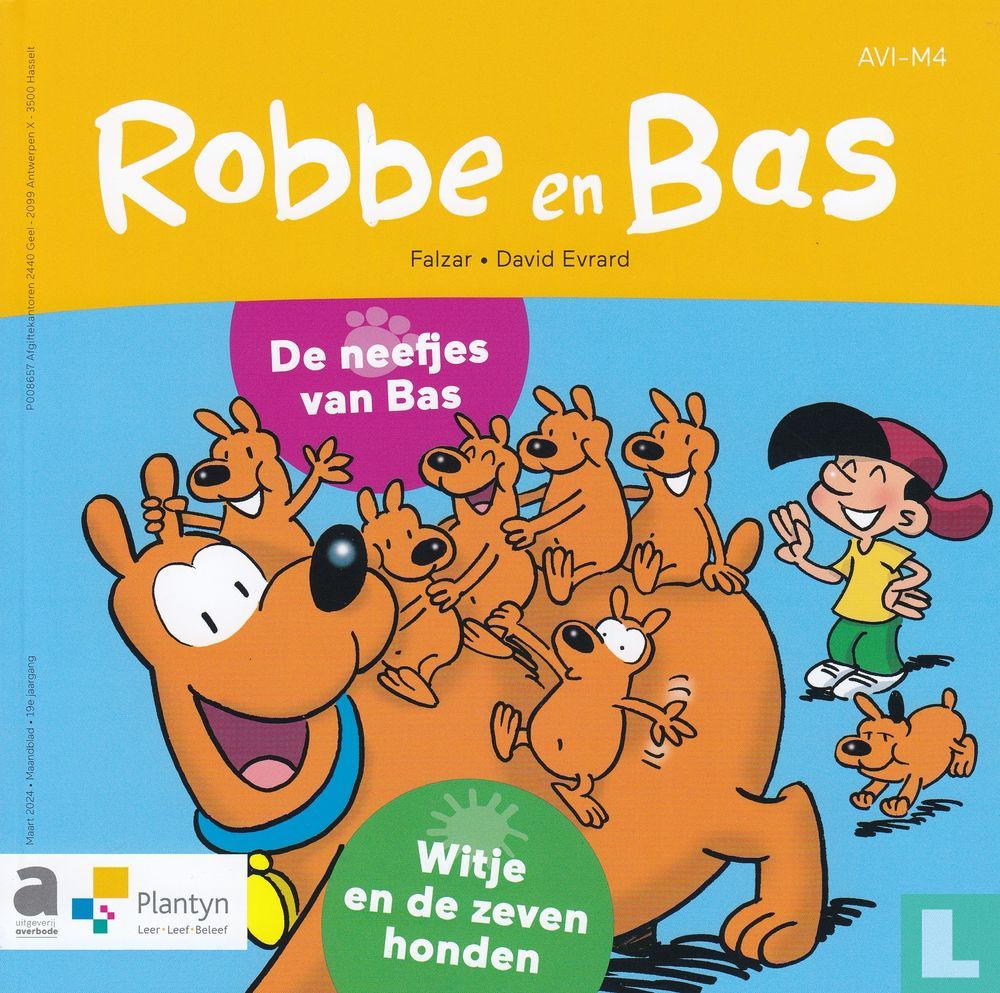 De neefjes van Bas + Witje en de zeven honden 7 (2024) - Robbe en Bas ...