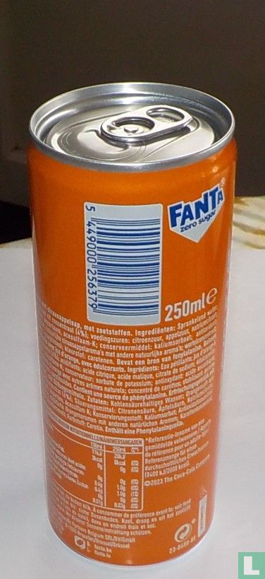 Fanta Orange Zero Sugar 25 cl - Frisdrank - LastDodo