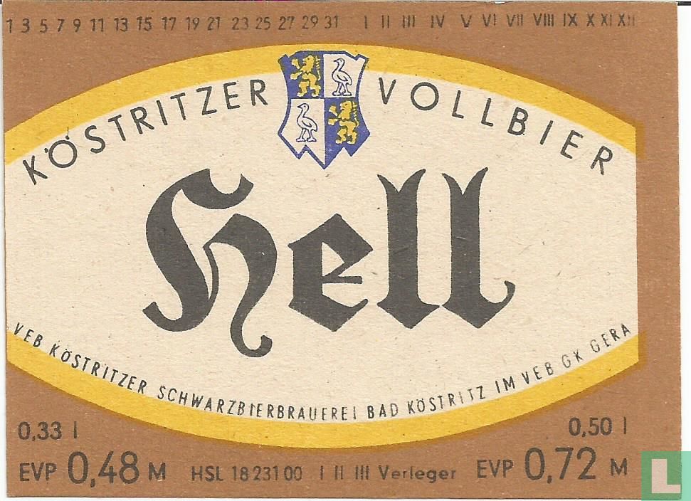 Hell - Köstritzer Schwarzbierbrauerei, Bad Köstritz - LastDodo