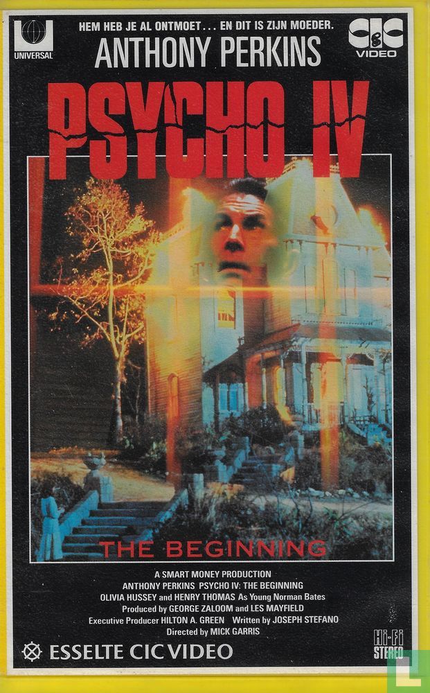 Psycho IV VHS 4 - VHS videoband - LastDodo