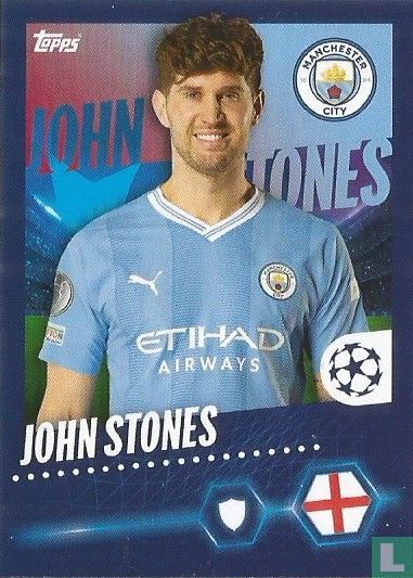 John Stones 297 (2023) - Topps Europe Limited - LastDodo
