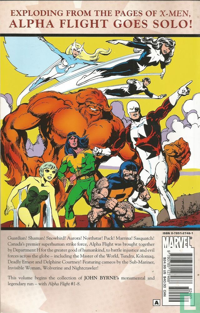 Alpha Flight Classic 1 (2007) - Alpha Flight - LastDodo