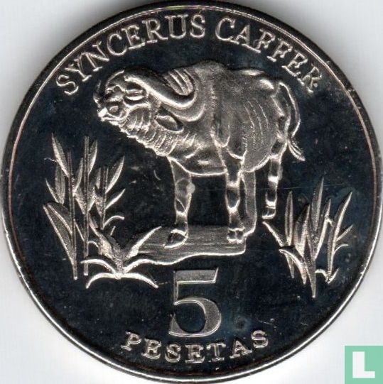 Arabische Democratische Republiek Sahara 5 pesetas 2020 "World fauna ...