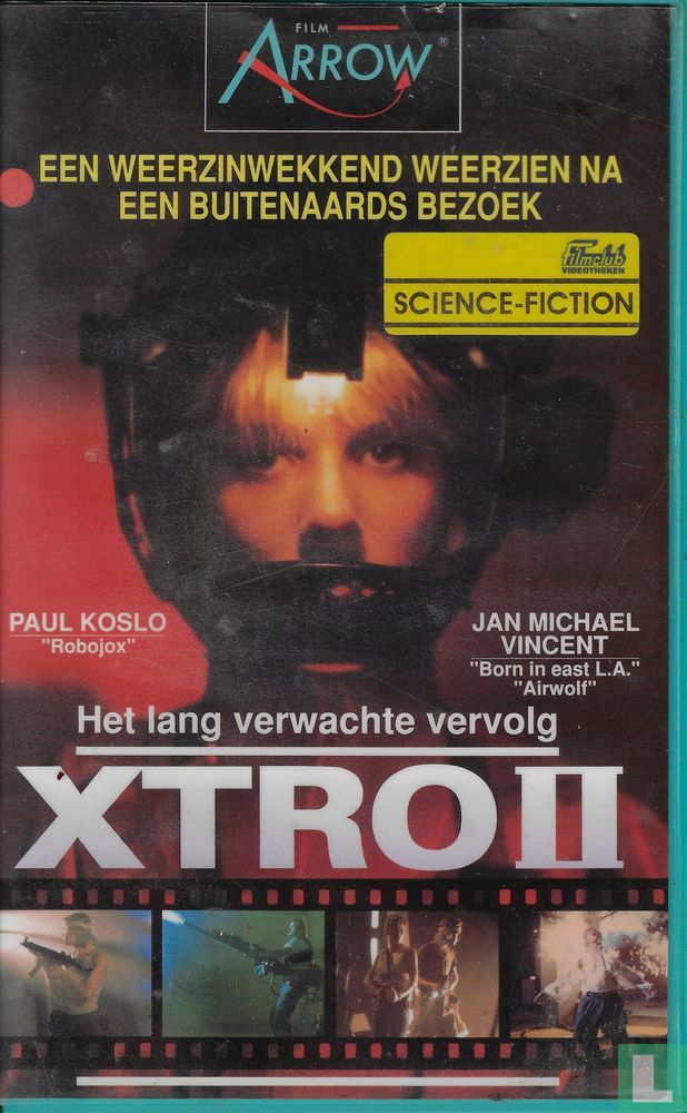 Xtro II VHS 2 (1991) - VHS video tape - LastDodo