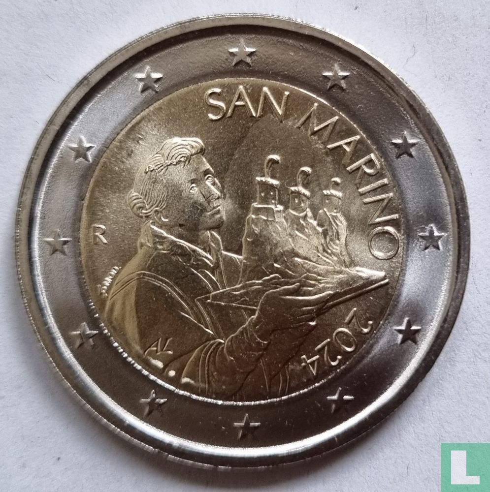 San Marino 2 euro 2024 KM# 562 (2024) - San Marino - LastDodo