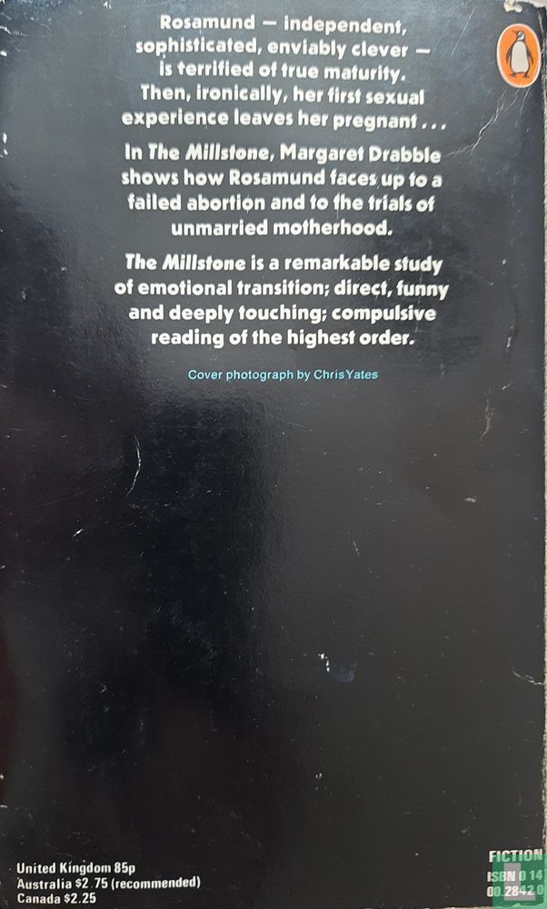 The Millstone (1979) - Drabble, Margaret - LastDodo