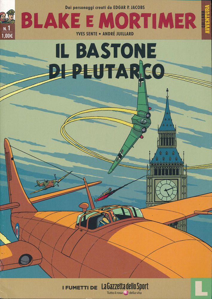 Il bastone di Plutarco 1 (2014) - Blake en Mortimer - LastDodo