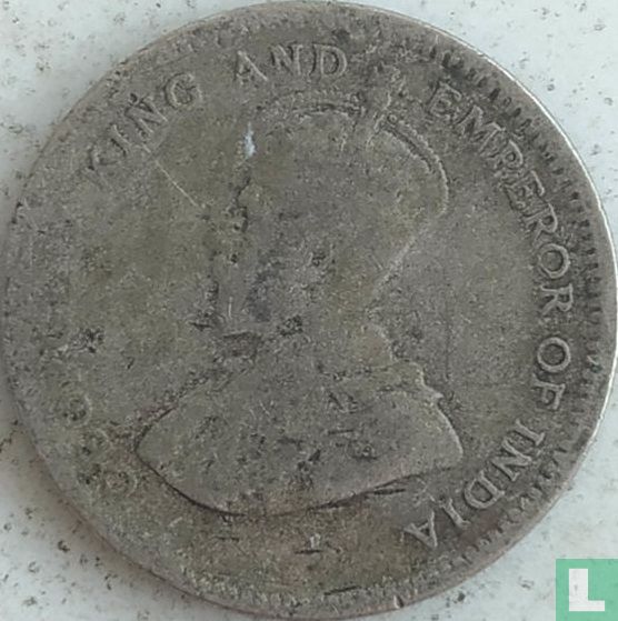 Ceylon 25 cent 1925 KM# 105a (1925) - Ceylon - LastDodo