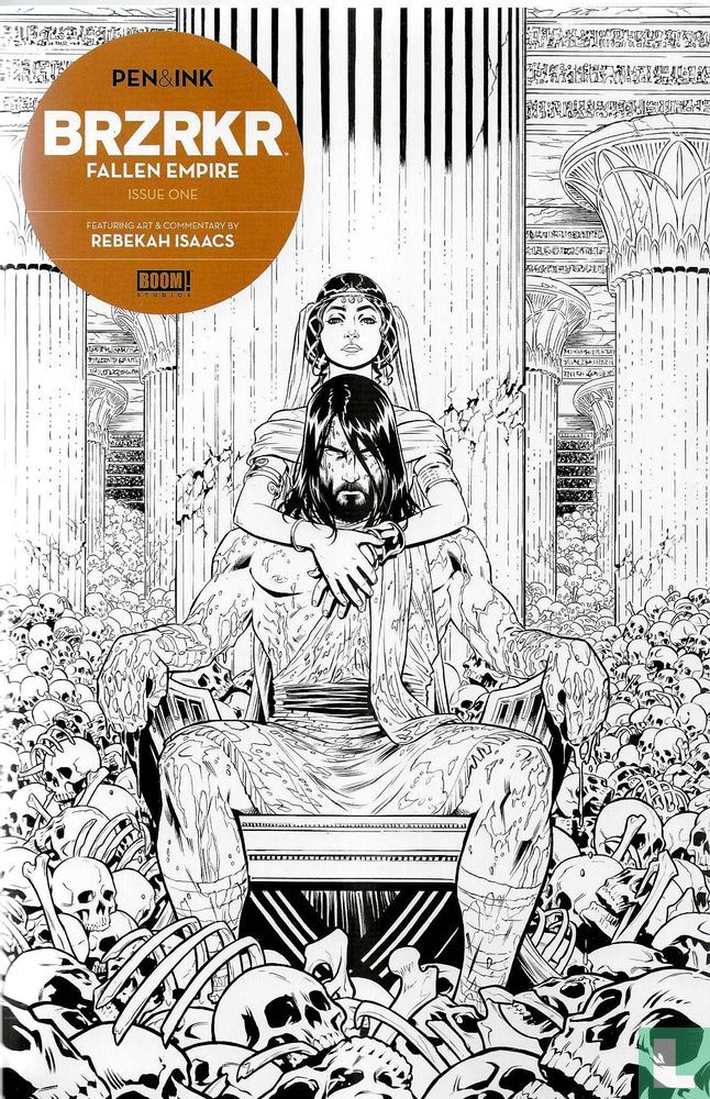 BRZRKR: Fallen Empire Pen & Ink 1 1 a (2024) - BRZRKR - LastDodo