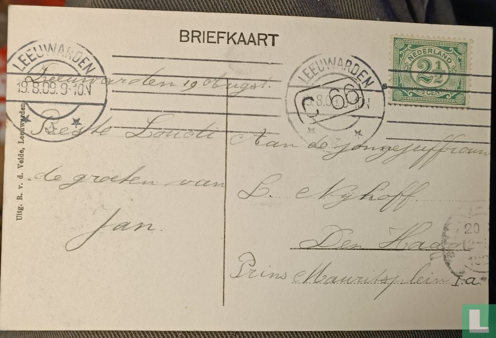 Noordersingel. (1909) - Leeuwarden - LastDodo