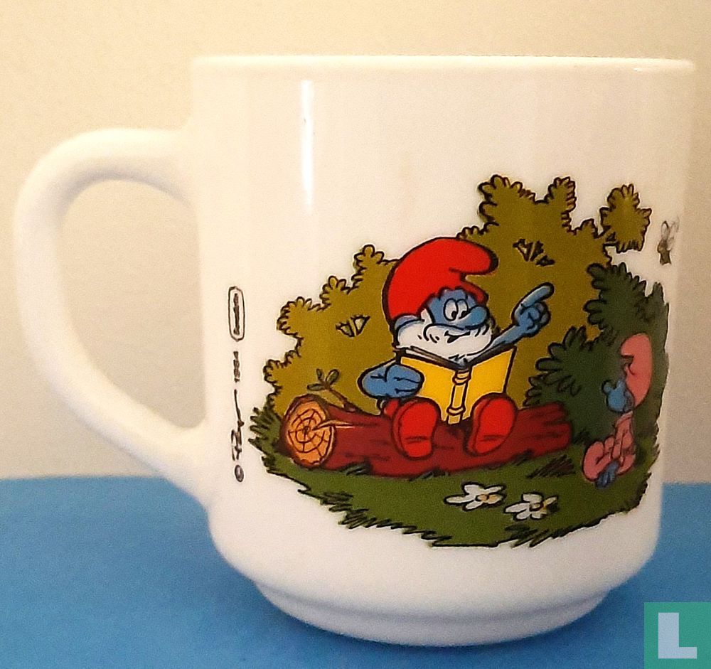 Smurfs Mug (1984) - Benedictin - LastDodo