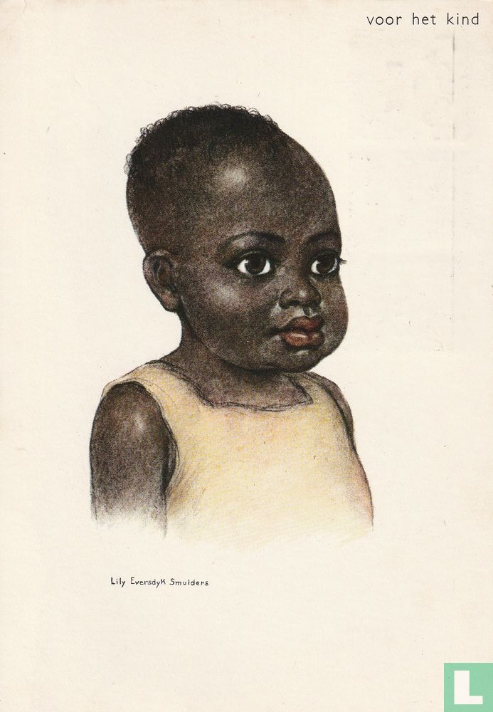 1963-01-2 Negerbaby, Congo (1963) - Cards for the child - LastDodo