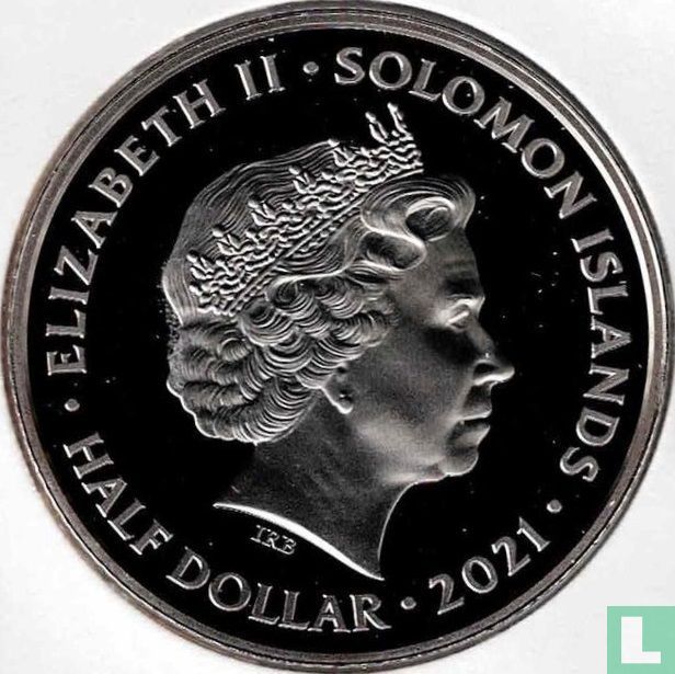 Salomonseilanden ½ dollar 2021 (type 3) "60ste verjaardag van de ...