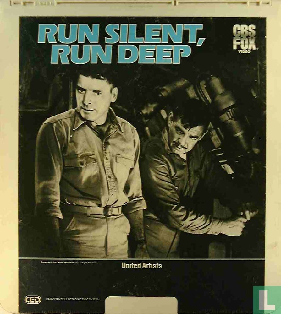 Run Silent, Run Deep CED (1982) - CED - LastDodo