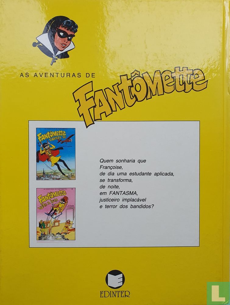 Fantômette volta à luta 2 HC (1982) - Fantômette - LastDodo