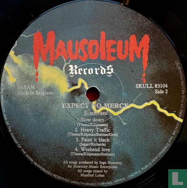 Expect No Mercy Skull 83104 (1984) - Steelbreed - LastDodo