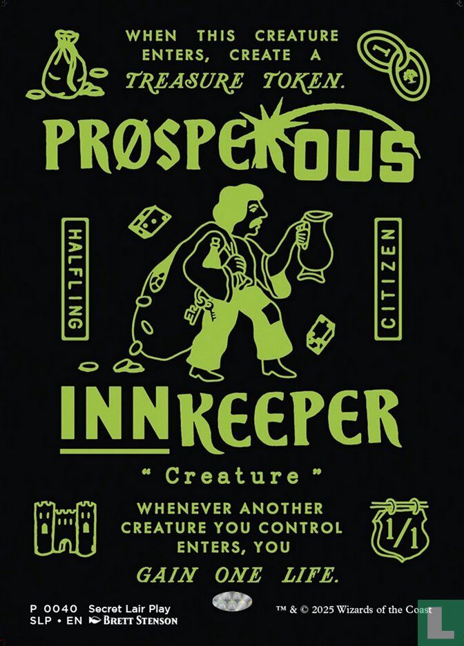 Prosperous Innkeeper 0040 Secret Lair Play (2025) - 2025) Secret Lair ...