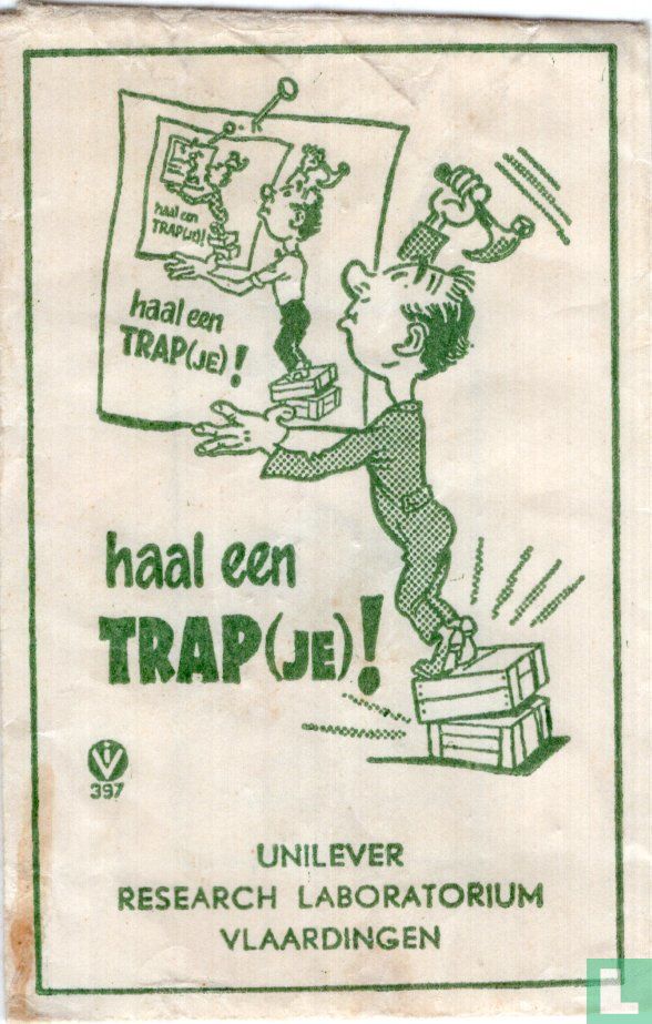 Unilever Research Laboratorium - Haal een Trap(je) - Bag - LastDodo