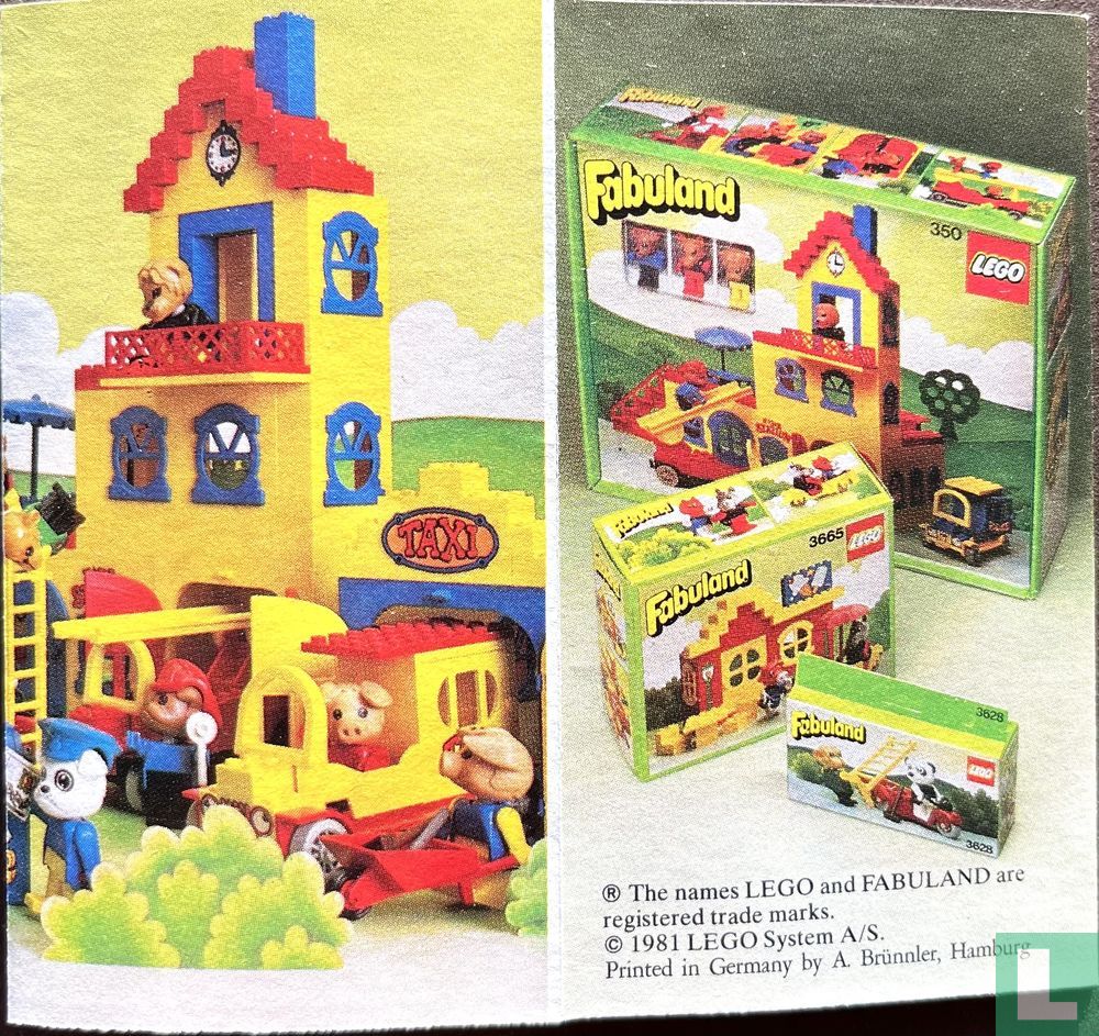 Fabuland Lego 111683 (1981) - ...Thing/Things About Living Alone - LastDodo