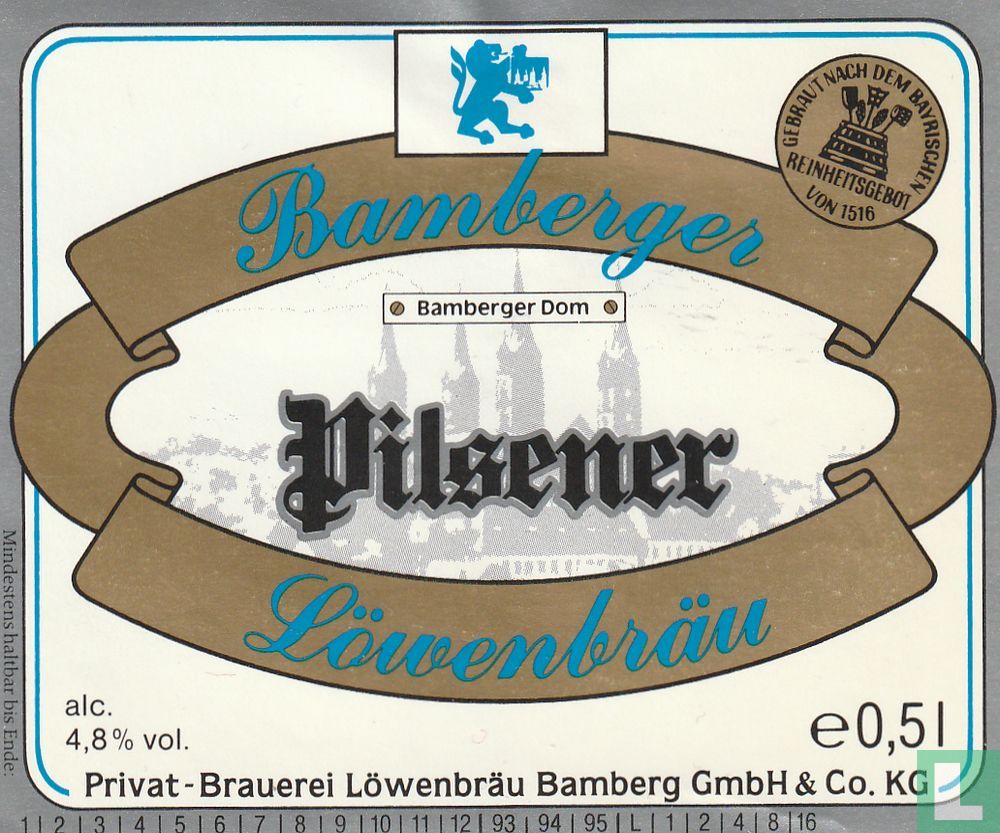 Bamberger Löwenbräu Pilsener (1993) - Löwenbräu, Bamberg - LastDodo