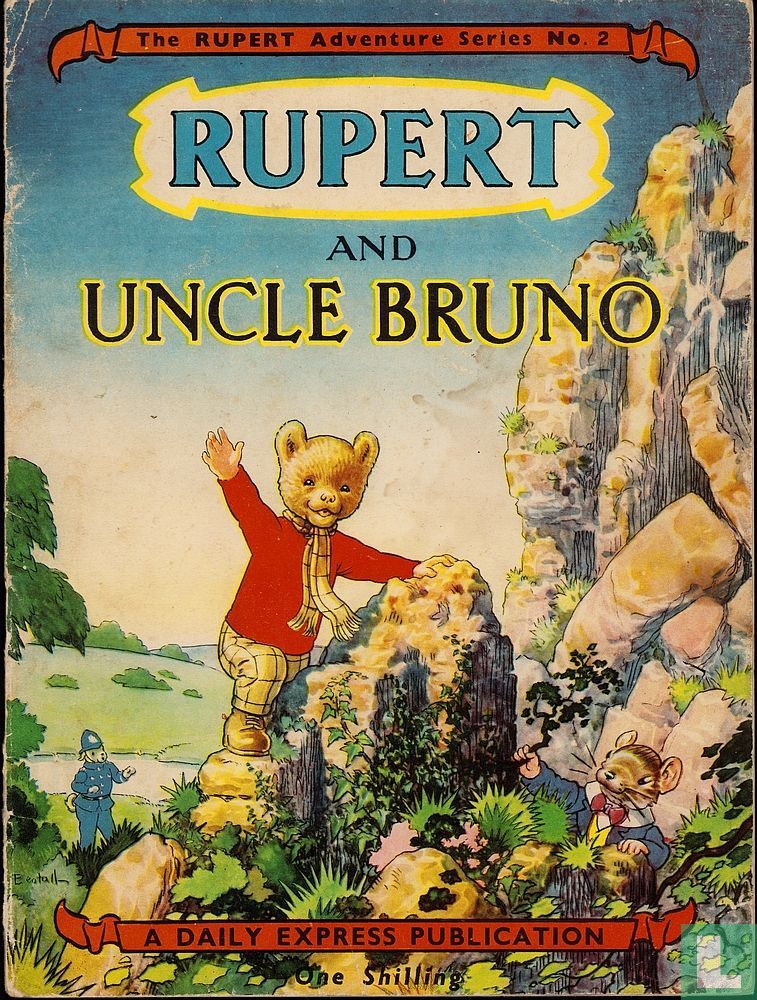 Rupert and uncle Bruno 2 (1949) - Bruintje Beer [Tourtel] - LastDodo