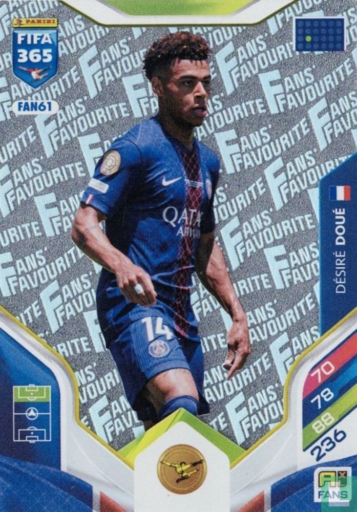 Désiré Doué FAN61 (2025) - FIFA 365 2026 - LastDodo