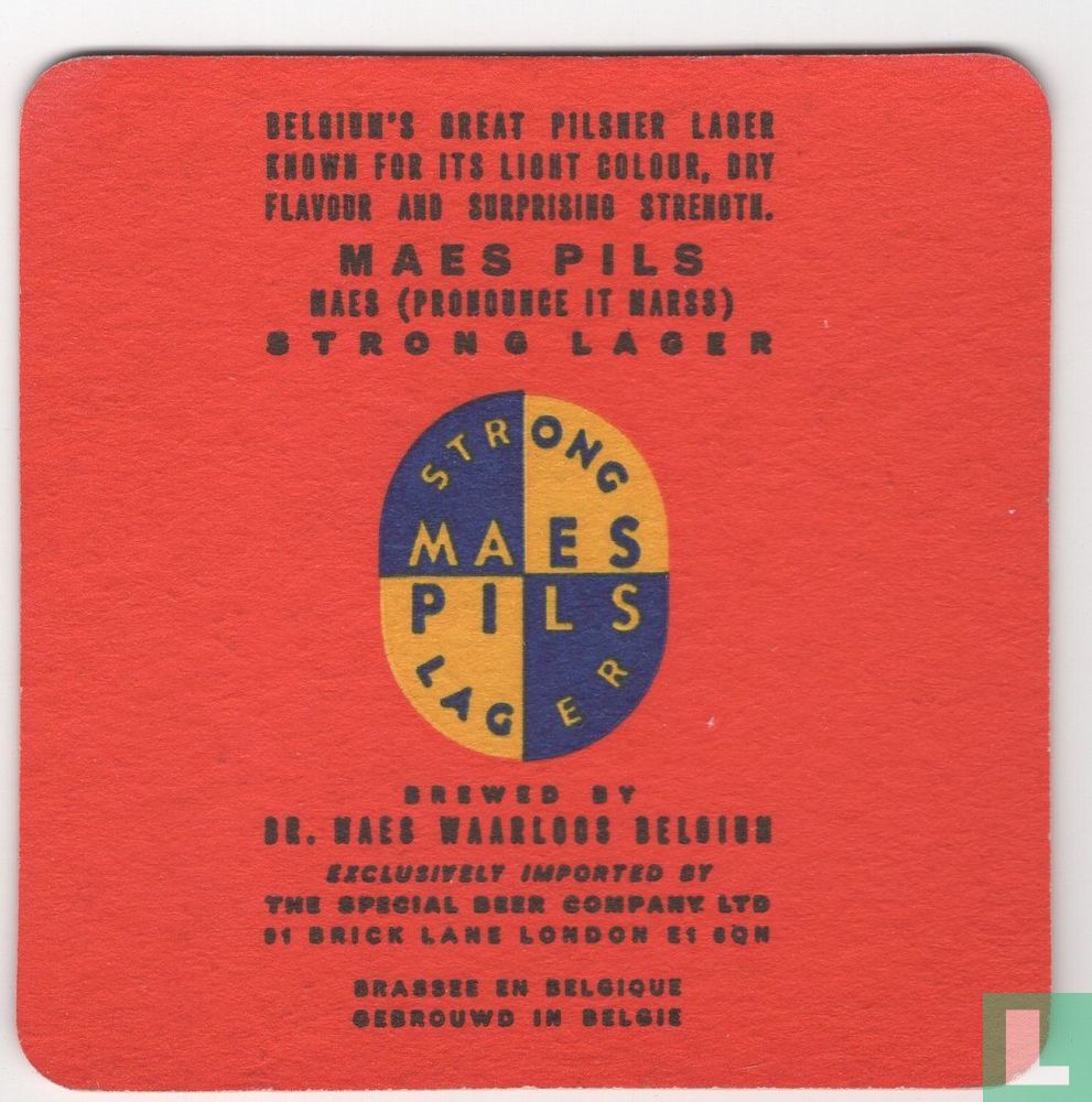 Strong Maes pils lager - België - LastDodo