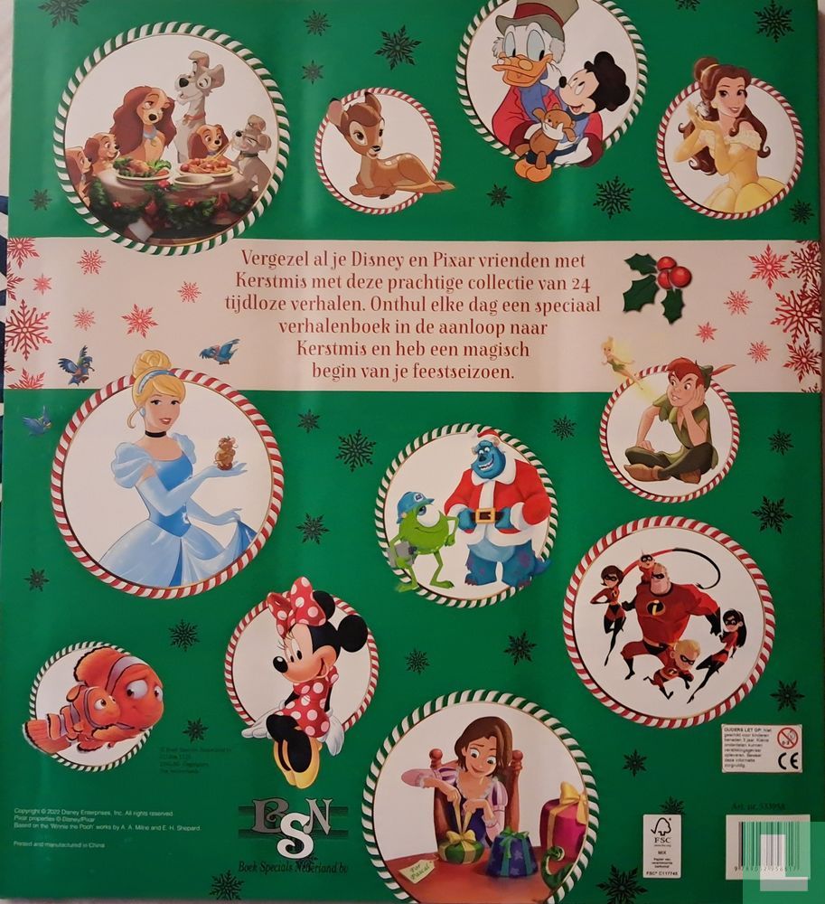 Disney Reading Collection Advent Calendar (2022) - Boek Specials ...