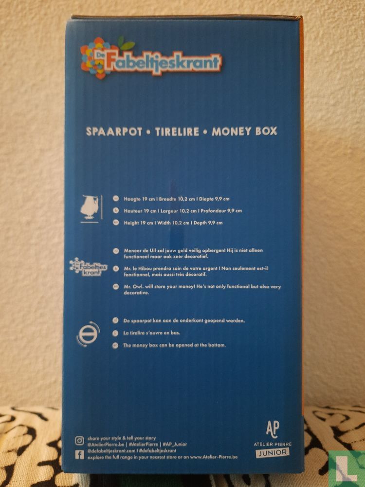 Spaarpot Meneer de Uil - Fabeltjeskrant (2025) - De Levita Productions - LastDodo