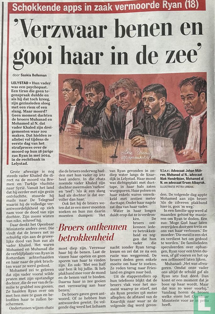 Lester les jambes et les jeter à la mer (2025) - De Telegraaf - LastDodo