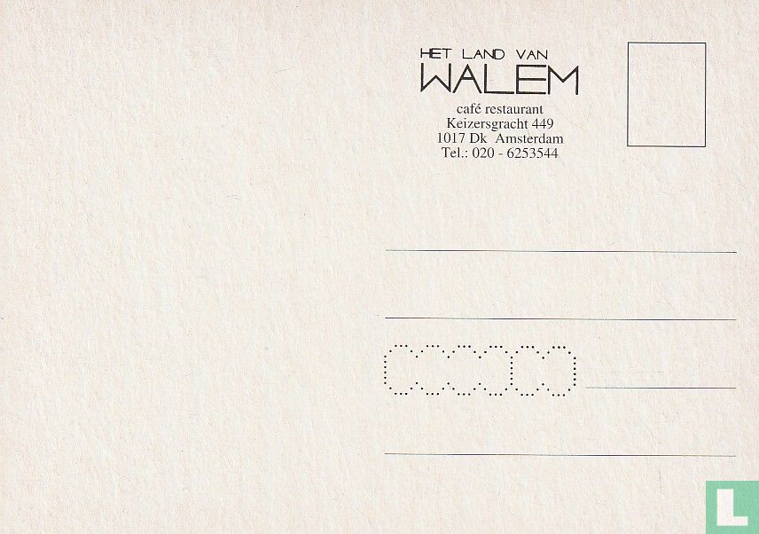 Het Land van Walem, Amsterdam - Amsterdam - LastDodo