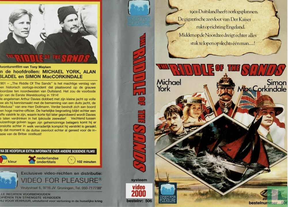 The Riddle of the Sands Vid - Video 2000 videoband - LastDodo