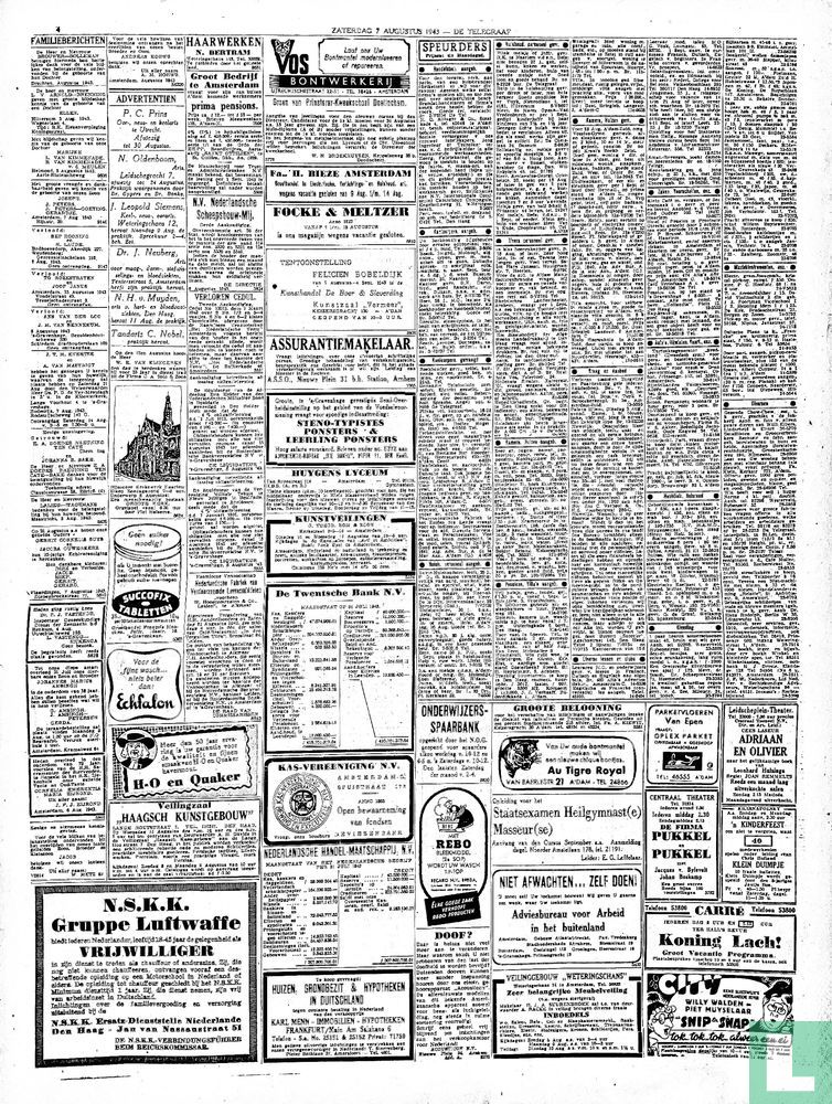 De Telegraaf 18975 Za 18975 Za (1943) - De Telegraaf - LastDodo