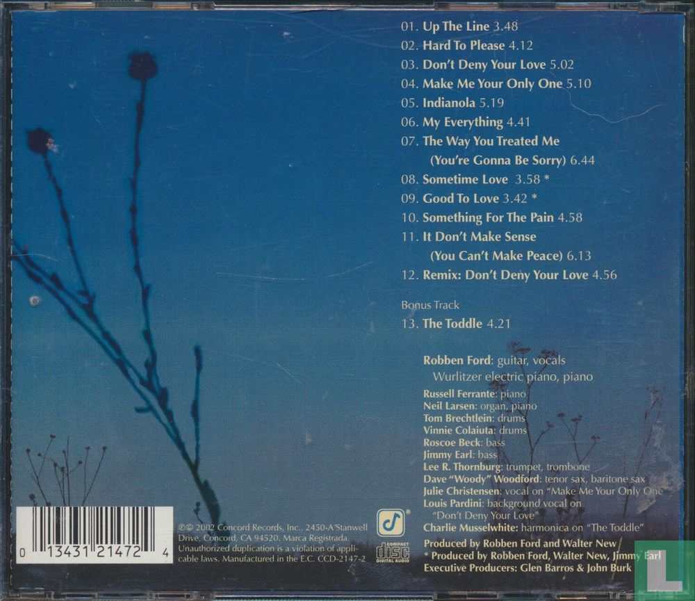 Blue Moon CD CCD-2147-2 (2002) - Ford, Robben - LastDodo